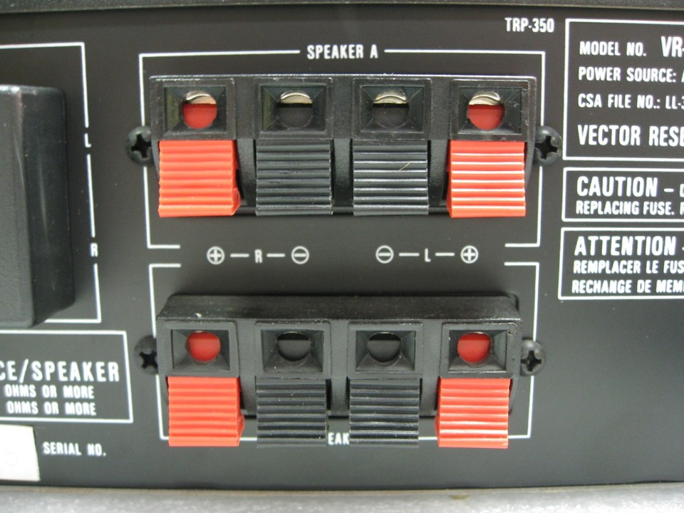 Vintage Vector Research VR-2200A AM/FM Stereo Receiver - TESTED ...