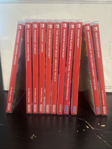 Nintendo Switch Games Lot Pokémon, Zelda, Mario, Sonic | eBay