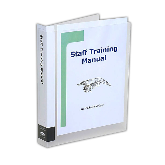 Marbig Colourhide Insert Ring Binder A4 25mm 2 D-Rings Clear Each ...