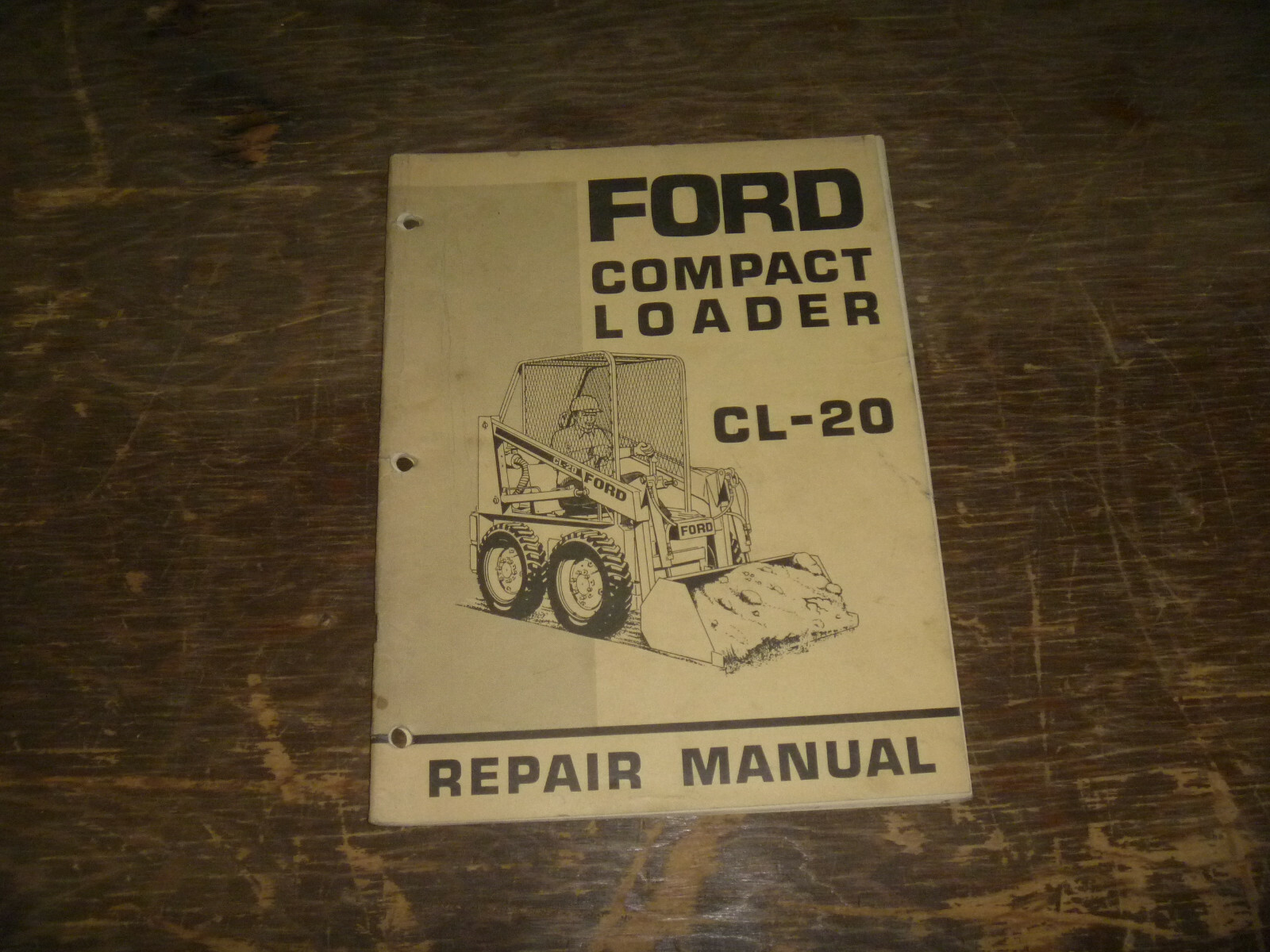 Ford CL-20 Compact Loader Skid Steer Shop Service Repair Manual xo | eBay