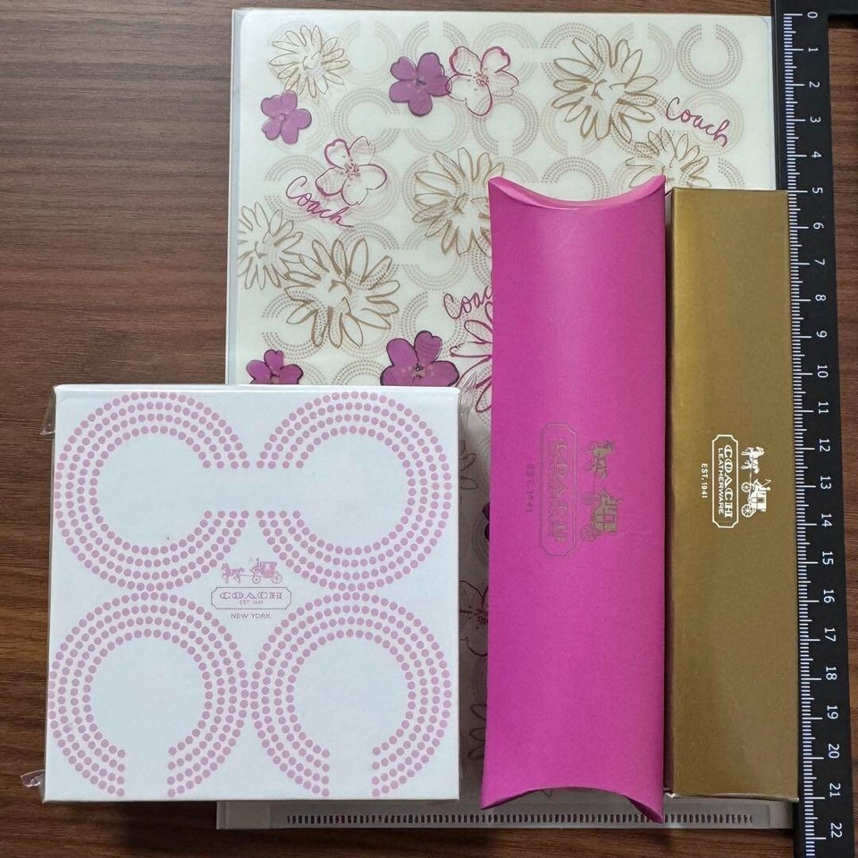 COACH Stationery Set - Notebook, File, Ballpoint Pen Not for Sale ...