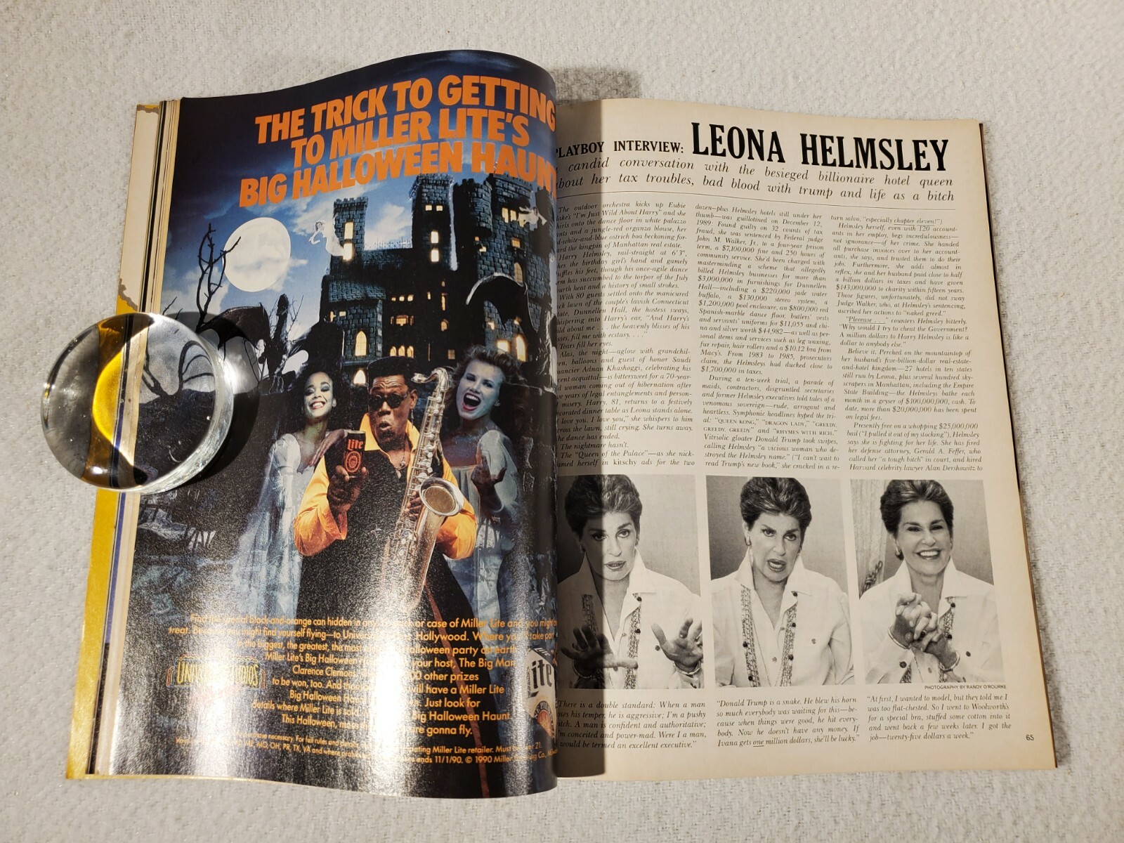 Playboy Magazine November 1990 ~ Playmate Brittany York Terry Copley ...