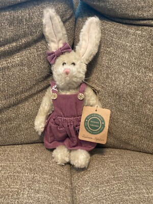 Boyds Bears Retired White Hare In Jumper Juliana Hopkins | eBay