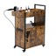 Hair Salon Trolley Wood Rolling Cart Salon Beauty Station Stylist ...