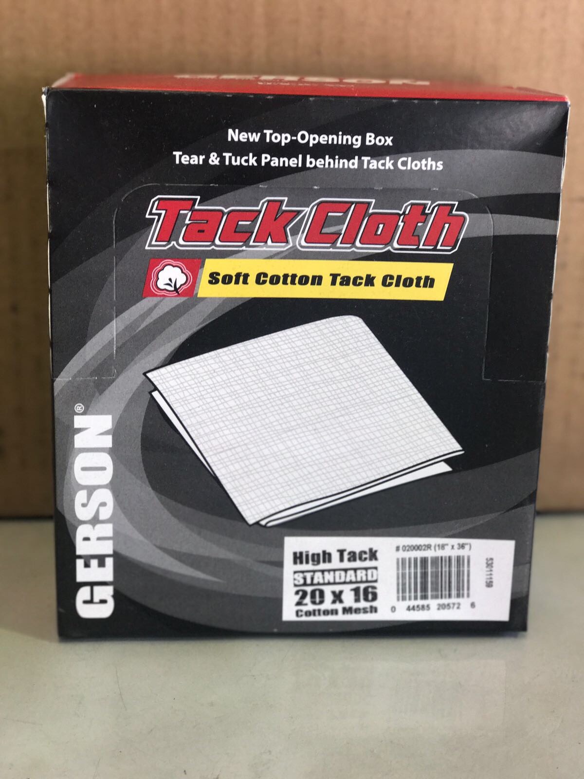 Gerson High Tack Cloth/Rag Yellow. Pack of 12, Spray Painter, Panel ...