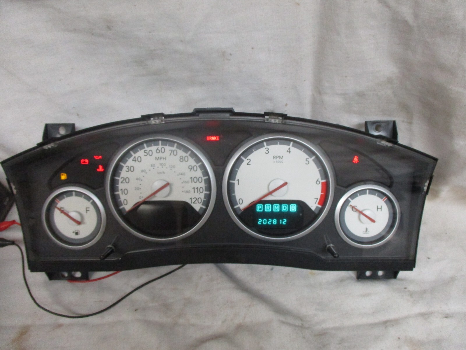 (cl805) 10 Dodge Grand Caravan Speedometer Instrument Cluster OEM 132k ...