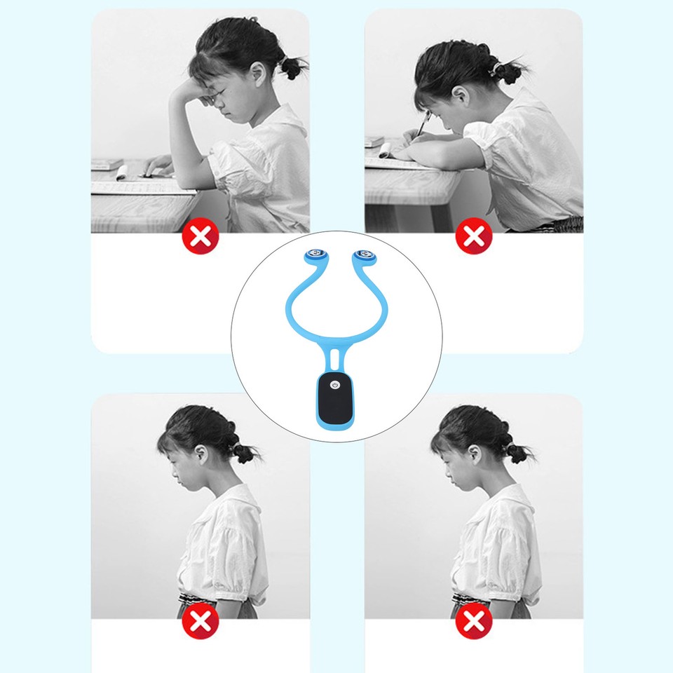 Intelligent Strapless Posture Corrector Vibration Reminder Removable ...