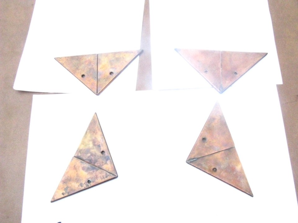 Roycroft Copper Ink Blotter Corners | eBay