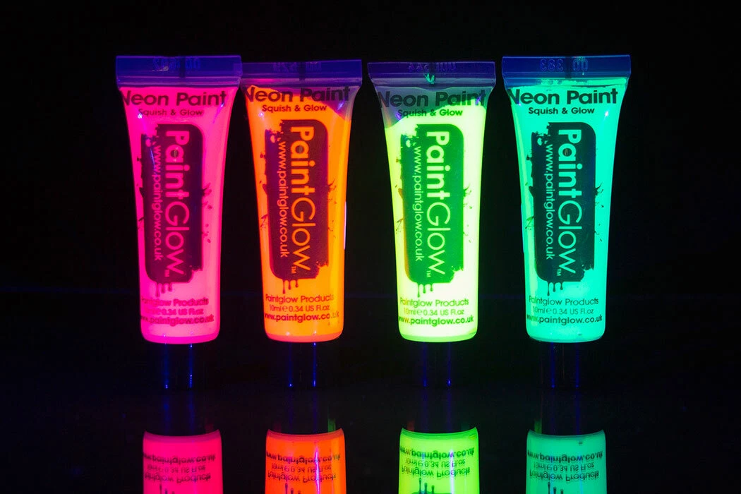 Neon Rave Face Paint