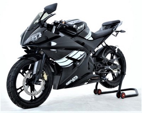 R&G BLACK CRASH PROTECTORS for Genata XRZ 125 2013 | eBay UK