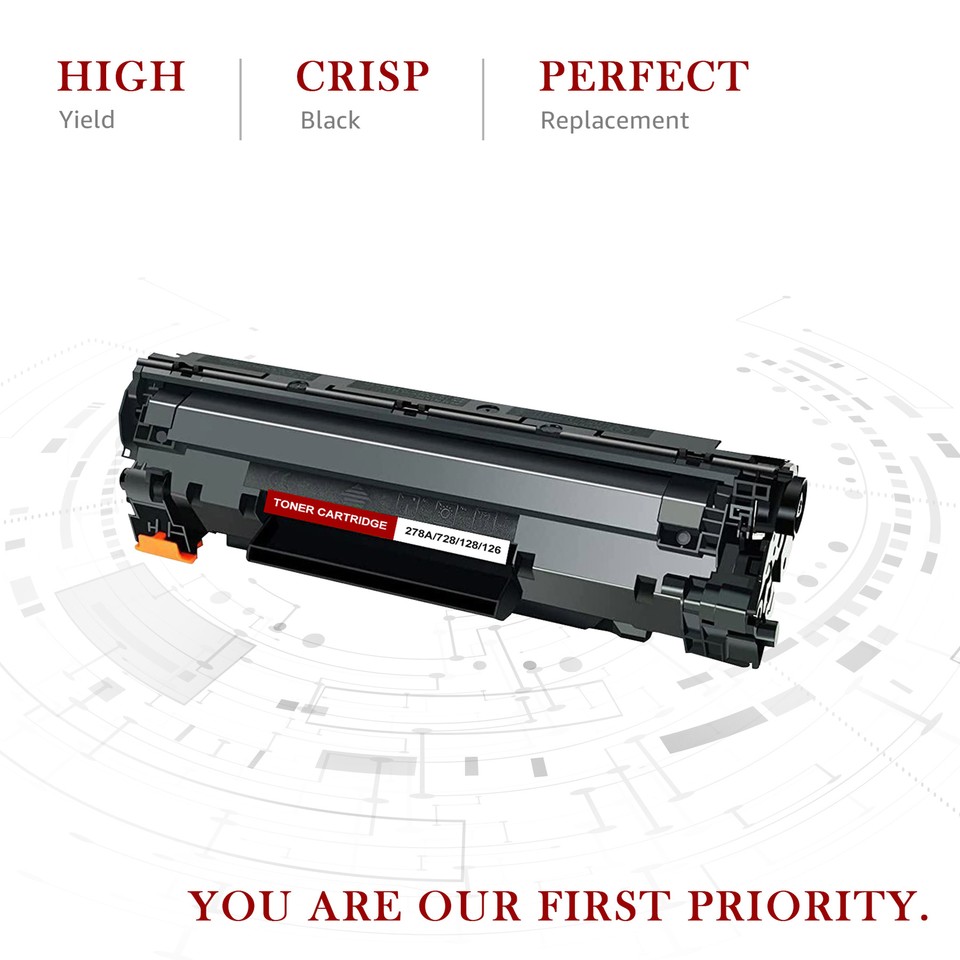 2-Pk Toner Cartridge for Canon 128 ImageCLASS D530 MF4570dw MF4580DN ...