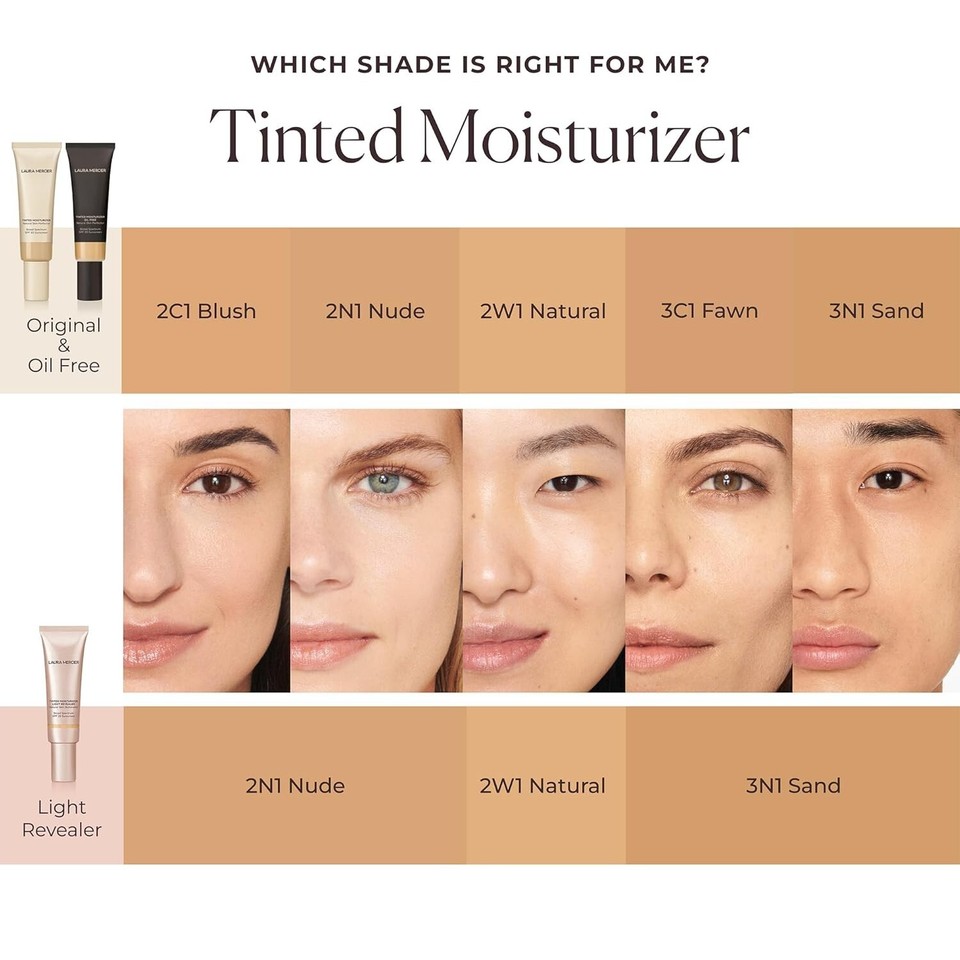 LAURA MERCIER Skin Illuminator Tinted Moisturizer - SHADE: Natural 2W1 ...