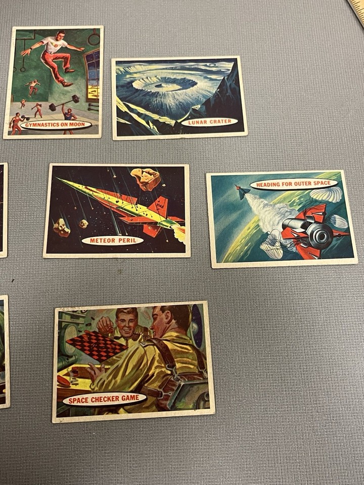 1950s TOPPS GOOFY SERIES POSTCARD, Space Cards, Mr. Donets Funnies ...