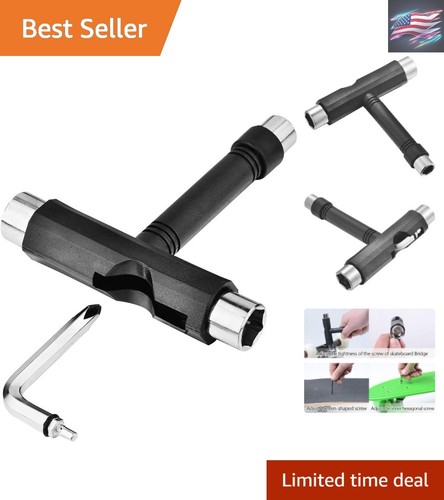 Multi-Functional T-Tool Skateboard Tool with Slide-Out Screwdriver ...