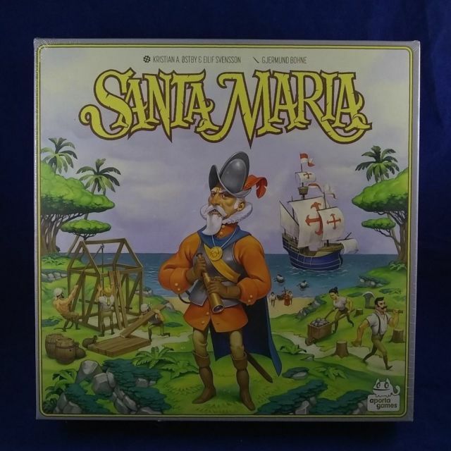 Santa Maria Board Game Multiplayer Family Fun Aporta Games Apg006 for ...