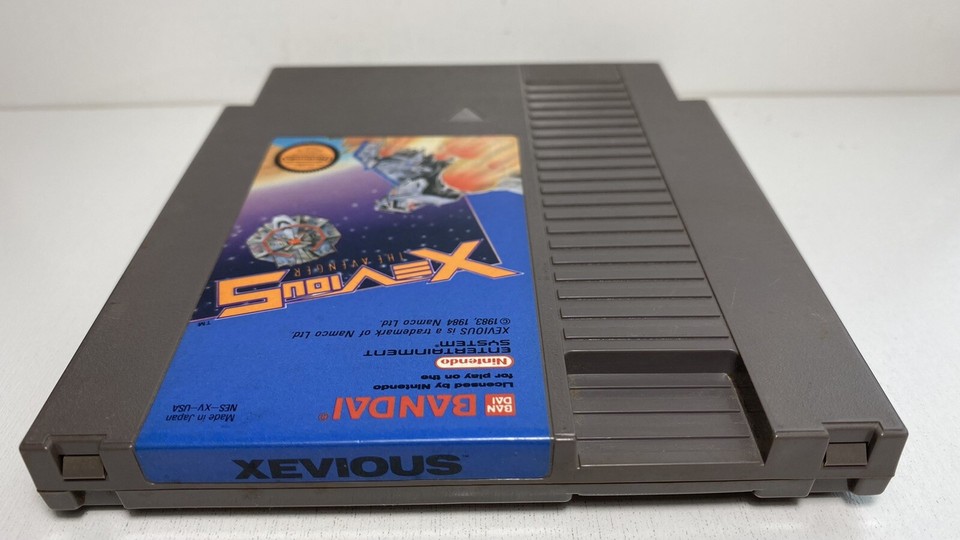 XEVIOUS The Avenger -- NES Nintendo Original Game CLEAN TESTED ...