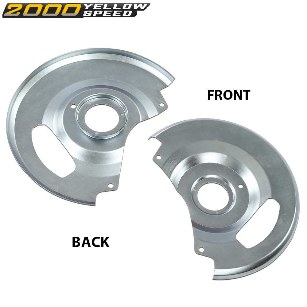Disc Brake Dust Shields Backing Plates Fit For Chevy C10 GMC C15 Truck ...