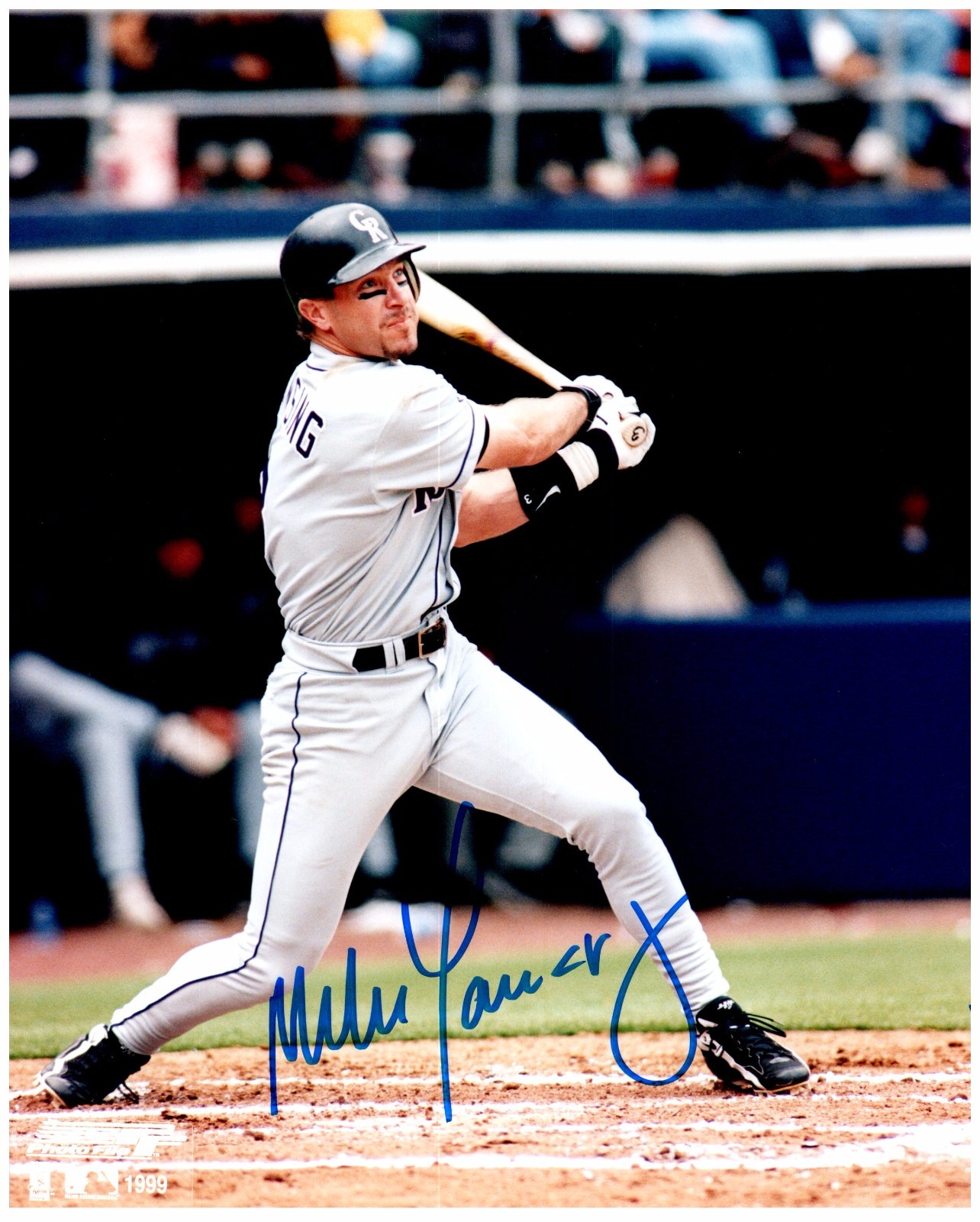 Colorado Rockies MIKE LANSING Signed Autographed 8x10 Pic. C | eBay