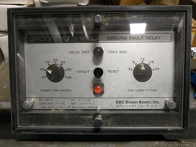 Relays - Ground Fault Relay