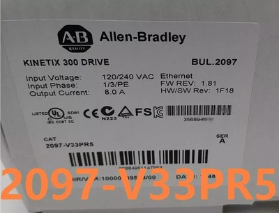 2097-V33PR5 Allen Bradley Kinetix 300 Servo Drive Brand New 2097 V33PR5 ...