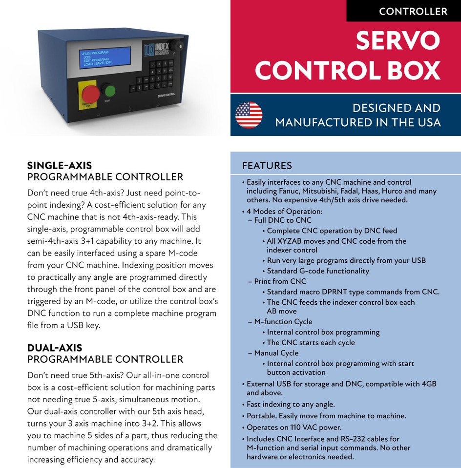 Index Designs 15" Dia. 4th AXIS CNC ROTARY TABLE w SERVO CONTROL - Made ...