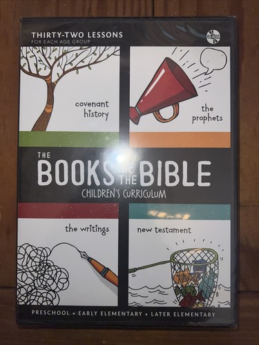 The Books of the Bible - Children's Curriculum (CD-ROM) 32 Lessons NEW ...