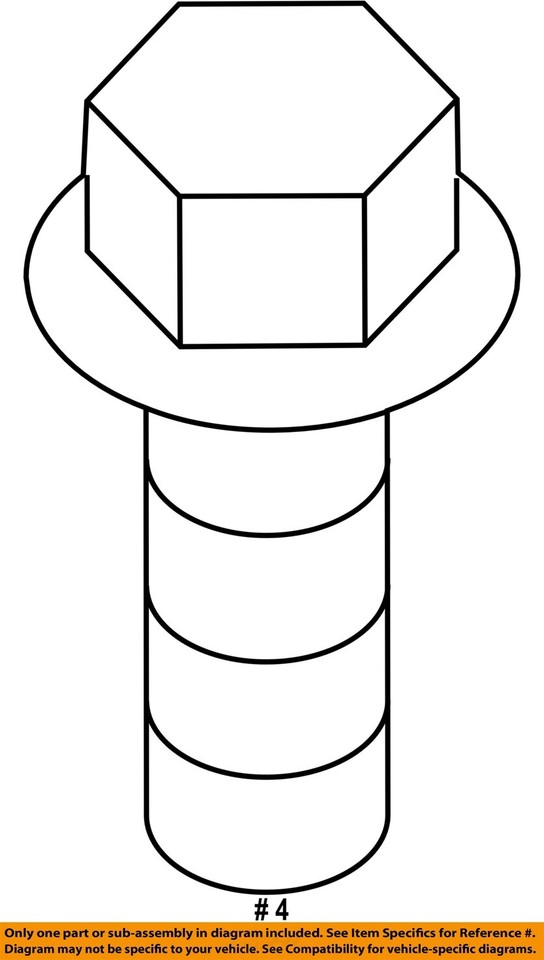 GM OEM 98-19 Blazer Frame Trailer Hitch Components-Trailer Hitch Bolt ...