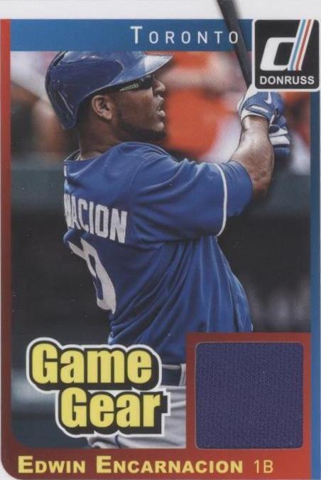 2014 Panini Donruss - Game Gear Edwin Encarnacion #44 (MEM) for sale online | eBay