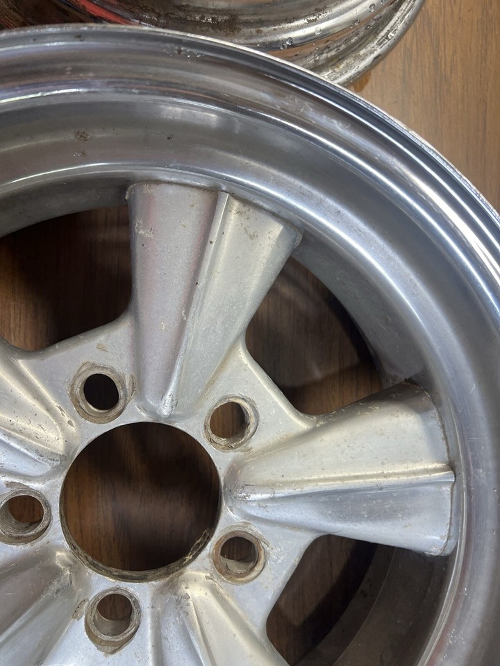 14 X 6 Trans American Radar Wheels 100RB-5 Pair Uni Lug 14x6 | eBay