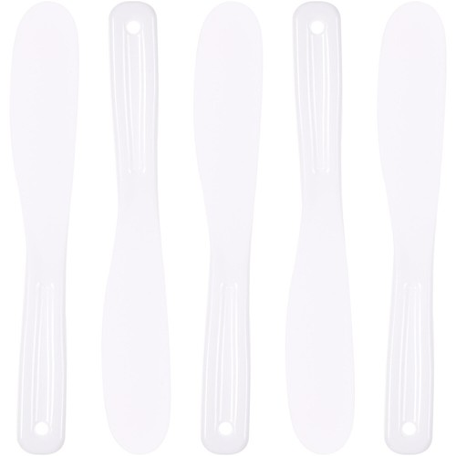 5pcs Silicone Skin Care Spatulas Makeup Scoops Cosmetics Spoons ...