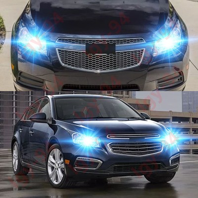 For Chevy Cruze 2011 2012-2016- 2PC 8000K LED Headlight Bulbs High ...