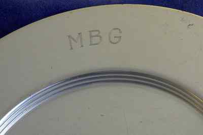 Kensington Plate with intials | eBay