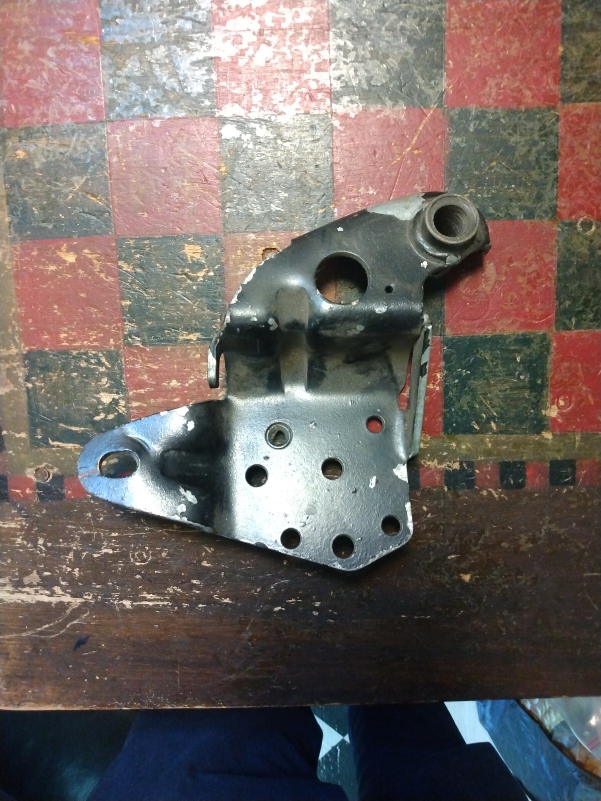 Harley Davidson Shovelhead Panhead Front Foot Controls Mounting Bracket ...