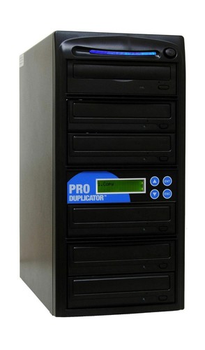 Produplicator 1 to 5 24X Burner CD DVD Duplicator - Standalone Copier ...