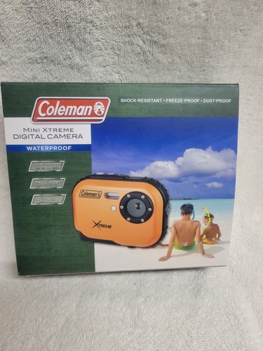 Coleman mini extreme digital camera waterproof black brand new sealed ...