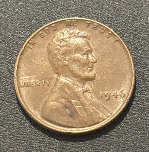 1946 wheat penny no mint mark Extremely Rare Error on the rim "L" in ...