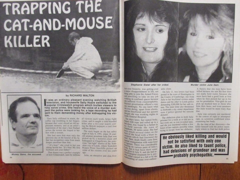 July-1994 Headquarters Detective Mag(JAMES KULBICKI/LAWRENCE YUNKIN ...