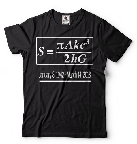 Stephen Hawking Shirt Stephen Hawking Equation The "simple" Equation ...