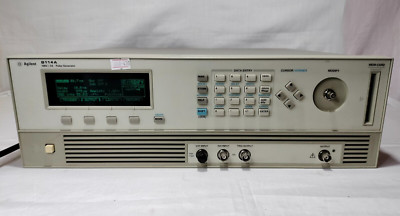 HP Agilent 8114A High Power Pulse Generator 100V / 2A S/N:DE38601627 | eBay
