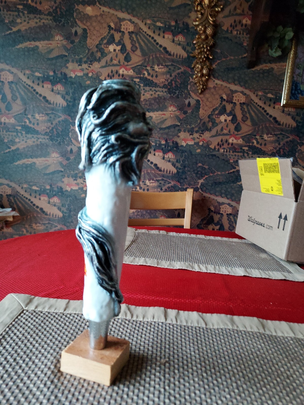 Red Hook Winterhook Figural Winter Hook Seasonal Draft Beer Tap Handle ...