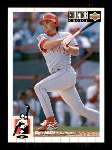 1994 Baseball Upper Deck CC Chris James Texas Rangers #507 | eBay