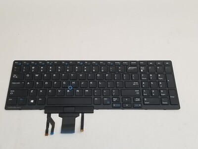 Genuine US Keyboard for DELL Latitude E5550 E5570 E5580 3510 7510 N7CXW ...