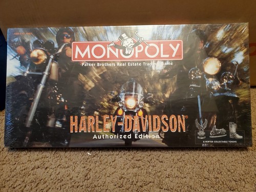 Harley Davidson Sealed Collector’s “Authorized Edition” Monopoly Game ...