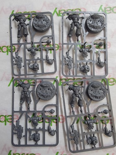 4x Warhammer 40k Push-fit Primaris Space Marine Intercessor on Sprue | eBay