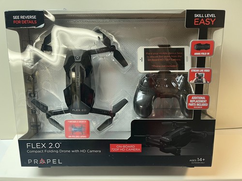 PROPEL Flex 2.0 Compact Folding Drone with 720P HD Camera NIB | eBay