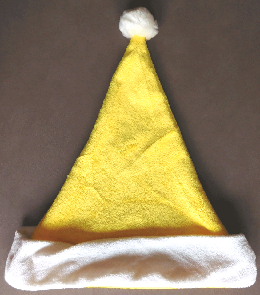 The Simpsons Movie Yellow Santa Cap, Collectible Christmas Holiday Hat ...