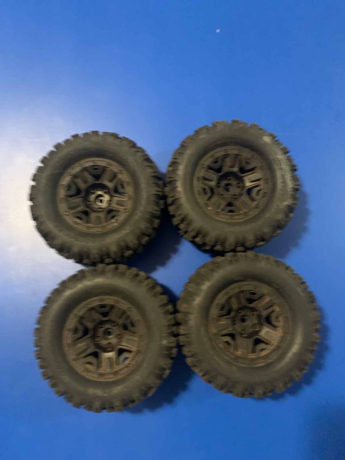 Traxxas Sledge Belted Sledgehammer Tires w/ 3.8" Black Wheels (9573) | eBay
