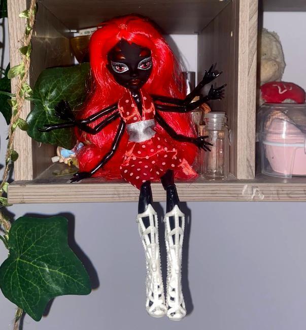 Black Wydowna Spider Doll Horror Doll High Quality Monster Doll Demon ...