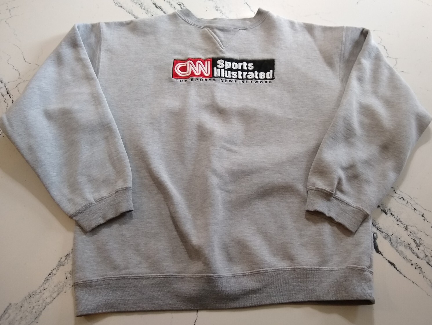 Vintage 90’s CNN Sports Illustrated Embroidered Crewn… - Gem