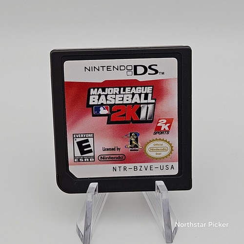 Major League Baseball 2K11 (Nintendo DS, 2011) Authentic | Cart. Only ...
